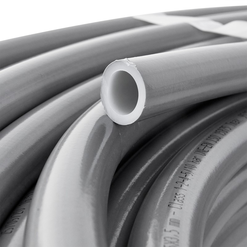 PEX-A RAFTEC pipe with oxygen barrier Gray RPXA16100-32025